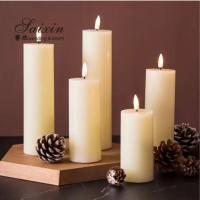 China Luxury Unscented Wedding Candles 5-10cm Diameter with 60-Hour Burn Time for Ceremony Decor for sale
