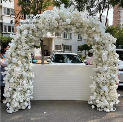 China Customizable Faux Wedding Bouquet Artificial Flowers 10 Sets MOQ White for sale