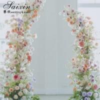 China Faux Wedding Bouquet Artificial Rose Flowers ZT-806 for Wedding Decor for sale
