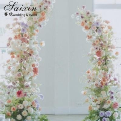 China Faux Wedding Bouquet Artificial Rose Flowers ZT-806 for Wedding Decor for sale