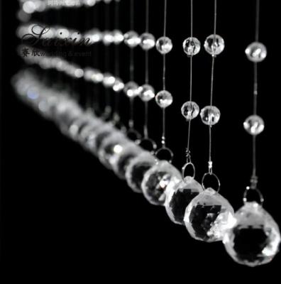 China SX-P004 Crystal Ornaments with Die Cutting Printing - 100 Meter MOQ, $0.60/Meter Pricing for Event & Party Decor for sale