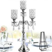 China Crystal Glass Candelabra 132CM 13 Arm Elegant Design for Luxury Dining Rooms and Event Venues for sale