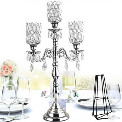 China Crystal Glass Candelabra 132CM 13 Arm Elegant Design for Luxury Dining Rooms and Event Venues for sale