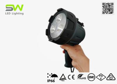China 3600 Lumens Rechargeable LED Spotlight with 1200m Beam Distance, IP66 Waterproof Floating Design and 7800mAh Battery for sale