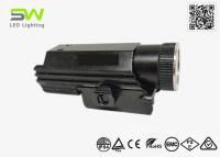 China 300 Lumens CREE LED Tactical Flashlight with 20-23mm Adjustable Clamp for Handgun Mounting for sale