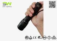 China 350 Lumens Rechargeable Tactical LED Torch Light 150m Beam 8h Runtime for sale