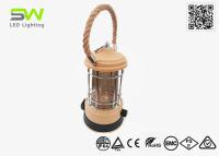 China Vintage Rechargeable LED Camping Lantern 200 Lumens 2200mAh for Tents and Table Decoration for sale