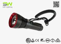 China IP68 Underwater 100M Stepless Dimmable Diving Flashlight 1500 Lumens CREE XM L2 for sale