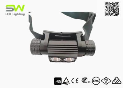 China Type-C Rechargeable 1000 Lumen LED Headlamp Aluminum Alloy 18650 Battery for sale