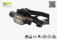 China Motion Sensor Rechargeable LED Headlamp With 350 Lumen Output And IP65 for sale