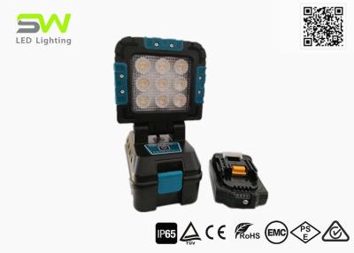China Hybrid 27W Detachable 18V Rechargeable LED Work Light 2500 Lumens with Magnet for sale