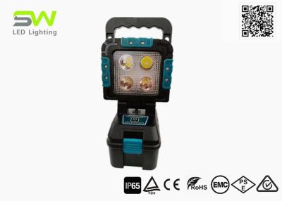 China Hybrid Sources Powered 40W Handheld LED Work Light Built - In 18V Battery for sale