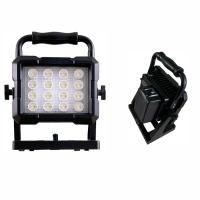China 80W Rechargeable LED Work Light 6000 Lumens Tripod Mounted with 18V Power Tool Battery for sale