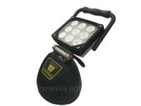 China 1800 Lumen Rechargeable LED Work Light with Adjustable Beam, 5-Hour Runtime, IP65 Waterproof Rating for Industrial Use for sale