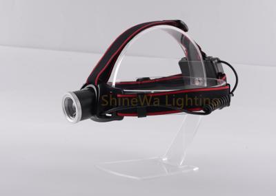 China 554 Lumen Cree LED Headlamp with 90° Adjustable Head and 250m Beam Distance - 4 AA Battery Powered for sale