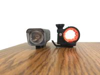 China IP64 Waterproof LED Bike Light with 350 Lumen Output and 120m Beam Distance - Powered by 4 AA Batteries for sale
