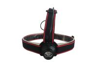 China Mini Black LED Headlamp 180 Lumen IP64 Waterproof Headlight with 120m Beam Distance for sale
