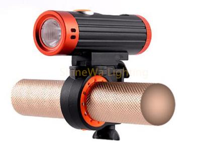 China Waterproof IP64 Bicycle Front Light with 200 Lumen Cree G2 LED and 200m Beam Distance for sale
