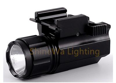 China Tactical Rail Mount Flashlight 505 Lumen 200m Beam with Strobe Function for Pistols for sale