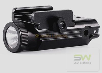 China One-Hand Operation Tactical Rail Mount Flashlight with 350 Lumen Output and 20-23mm Mount Width for Pistols for sale