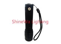 China Magnetic Charger Focusing LED Flashlight 350 Lumen Rechargeable Zoomable with 8-Hour Runtime and IP64 Waterproof for sale