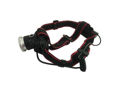 China 554 Lumen Rechargeable Headlamp with 18650 Battery, 250m Beam Distance, IP64 Waterproof, 1m Impact Resistant for sale