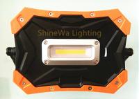 China 10W Solar LED Work Light with 900 Lumen Output, IP65 Waterproof, 2200mAh Power Bank for Construction and Emergency Use for sale