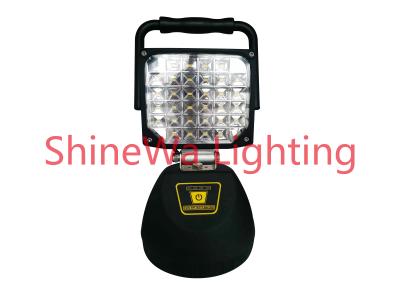 China Portable LED Flood Light 2600 Lumen 8800mAh Battery with Magnetic Base and Vehicle Charger for sale