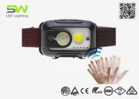 China Versatile Dual Beam 500 Lumens Hands-Free Head Torch Stepless Dimmable for sale