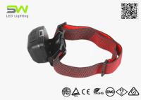 China Versatile Dual Beam 500 Lumens Hands-Free Head Torch Stepless Dimmable for sale