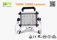 China 100W 10000 Lumens 18V Cordless Work Light with Metal Stand for Makita Battery for sale