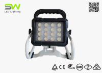China 5000 Lumens Rechargeable 18V Battery Powered Work Light with Metal Stand for sale