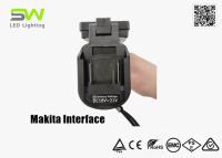 China 25W Compact Handheld 18V Makita Battery Work Light 2200 Lumens for Inspection for sale