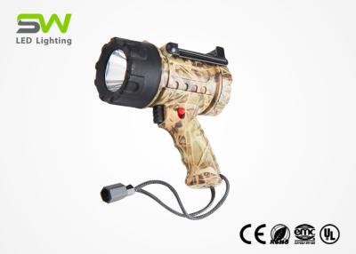 China 3W Rechargeable Handheld LED Spotlight 300 Lumen Waterproof Floatable Outdoor Work Light for sale