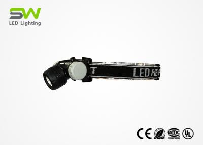 China Cree LED Headlamp 120 Lumen IP66 Waterproof with 1M Impact Resistance | 3xAAA Battery Powered for sale