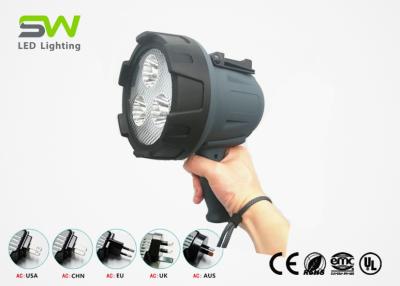 China Cree LED Rechargeable Handheld Spotlight 1000 Lumen 600m Beam IP66 Waterproof for sale