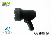 China Portable Cree Led Rechargeable Spotlight High Power With 3 Hours Run Time for sale