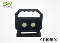China 20W Handheld LED Work Light with 2000 Lumen Output, 7.4V 4400mAh Battery and Dual AC/DC Power Source for sale