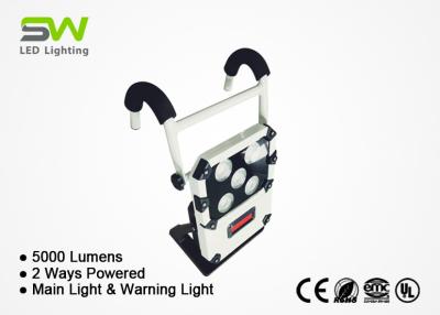 China OEM Portable Rechargeable LED Flood Light 5000 Lumens AC and Li-Ion Battery Powered for sale