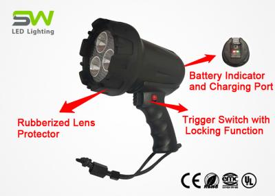 China OEM Floatable IP66 Rechargeable LED Spotlight 1100 Lumens 600M Beam Distance with Locking Function for sale
