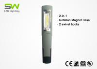 China Durable Rechargeable 2 In 1 Handheld LED Work Light With 2 Hooks And Magnets for sale