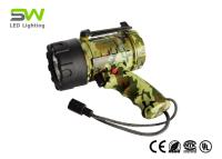 China 3W 300 Lumen Rechargeable LED Spotlight IP66 Waterproof with AC DC Charger for sale