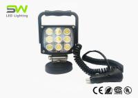 China 9x3W LED DC Inspection Light 1800 Lumen with Magnetic Base IP65 Waterproof 132x90x142mm for sale