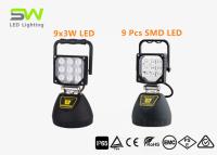 China 27W Magnetic Led Work Light Rechargeable Adjustable Handle Aluminum Alloy for sale