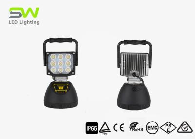 China Magnetic Handheld LED Work Light 1800 Lumen 8800 mAh Rechargeable with Red Lens IP65 Waterproof for sale