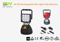 China Rechargeable Portable LED Flood Light 1800 Lumen 8800 mAh Li Ion Battery IP65 Site Light for sale