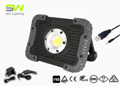 China 10W 1000 Lumen Cordless Handheld LED Work Light IP65 IK10 Magnetic Stand Adjustable for sale