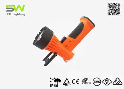 China Handheld 3 W LED Brightest Rechargeable Spotlight Torch With IP66 Floating for sale