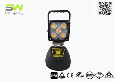 China Heavy Duty IP65 15W Magnetic LED Inspection Lamp 800 Lumen Rechargeable Work Light for sale