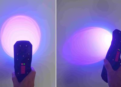 China 10W 405nm UV LED Inspection Light with 4400mAh Battery for Car Painting Curing and Liquid Leak Detection for sale